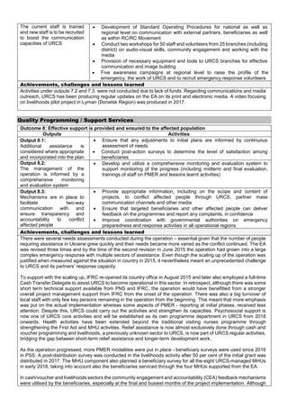 Ukraine: Complex Emergency. Emergency Plan of Action Final Report | PDF ...