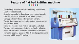 Knitting section | PPTX