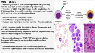 mds.pptx in pathology case study in ADULT | PPTX