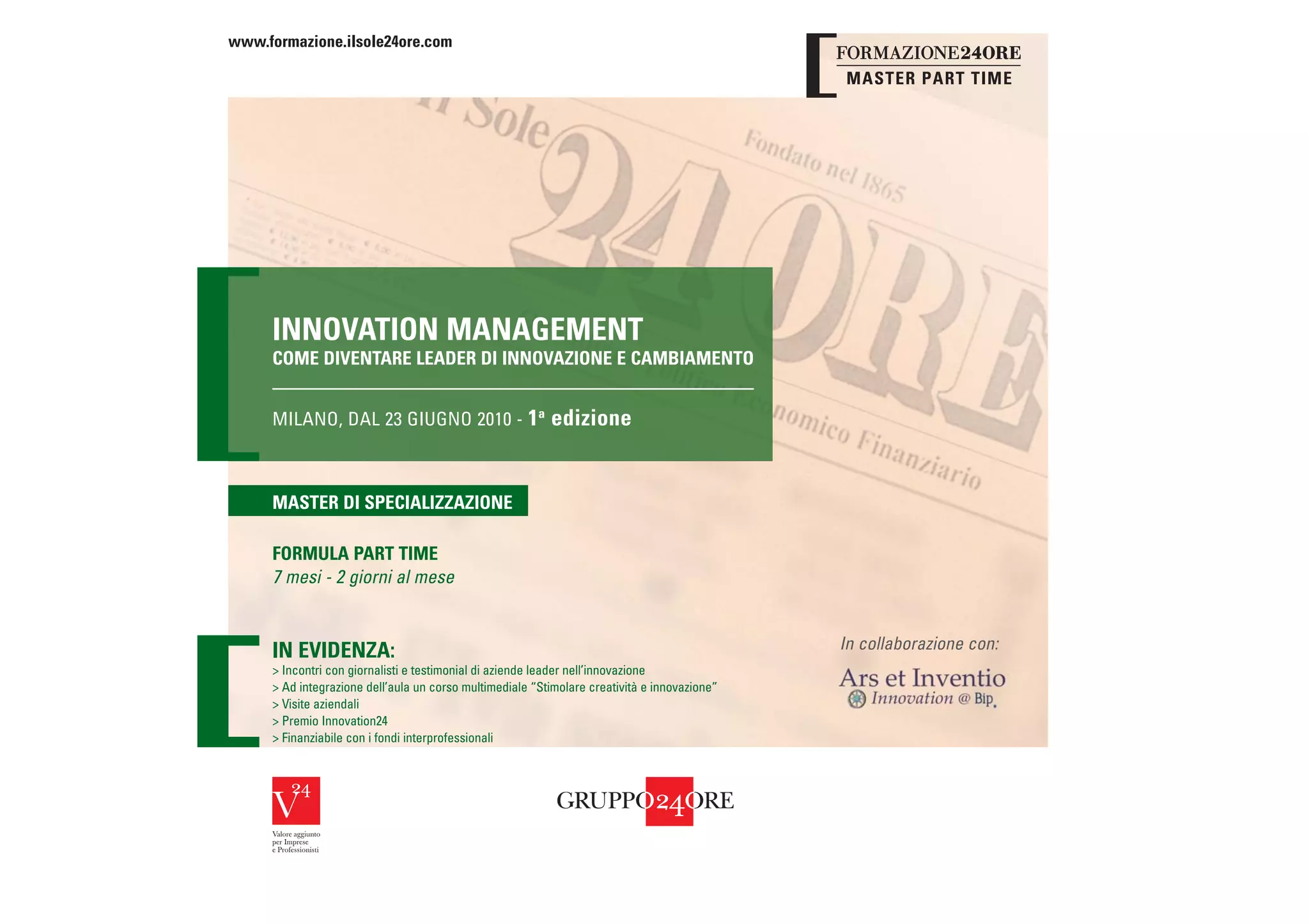Master Innovation Management | PPT