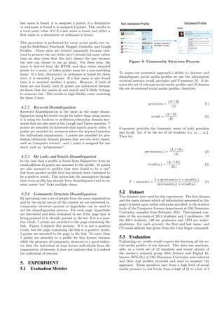 MDS 2011 Paper: An Unsupervised Approach to Discovering and Disambiguating Social Media Profiles ...