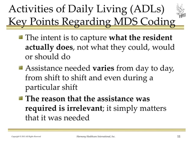 MDS 3.0: A Guide to Coding Accuracy | PPTX