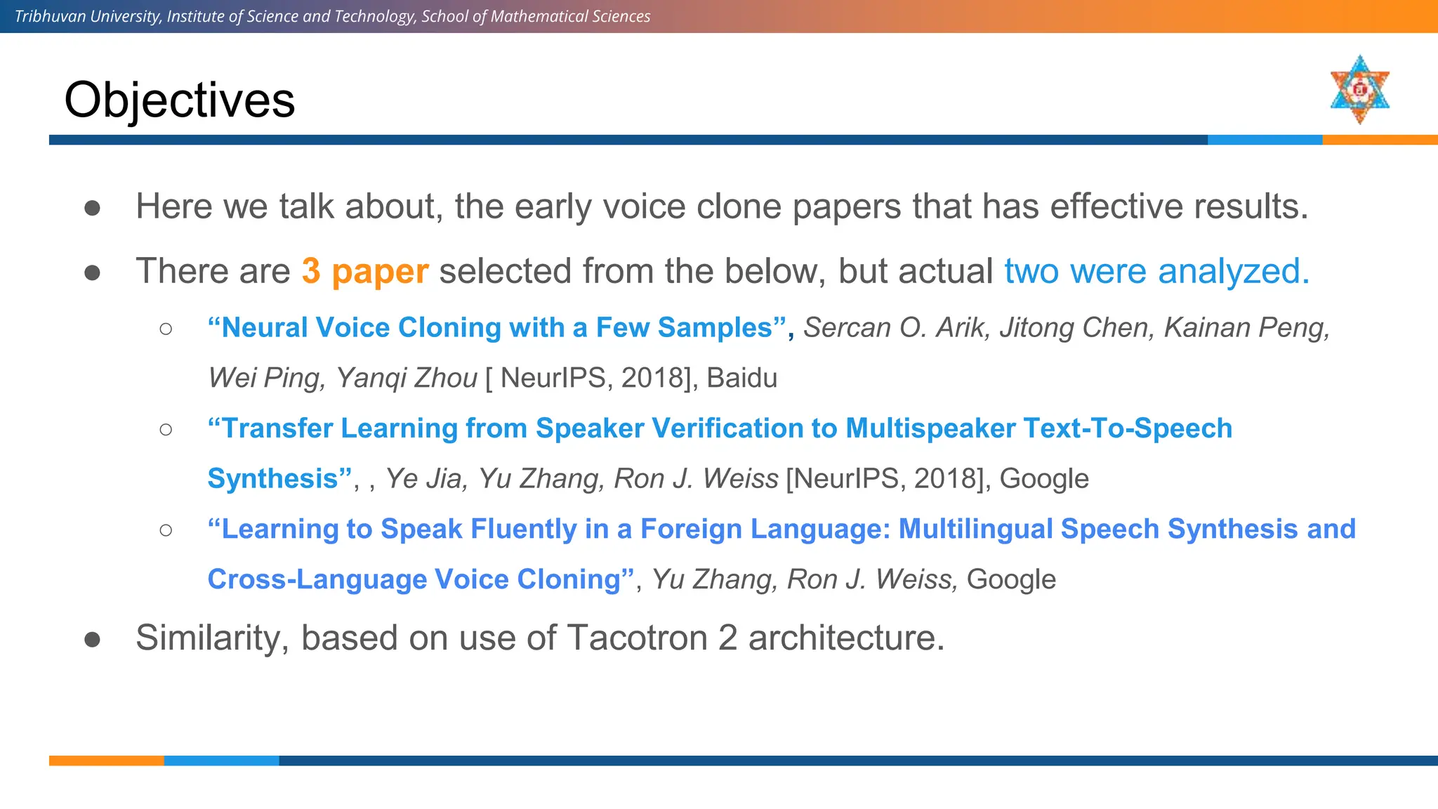 Voice Cloning | PPTX