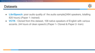 Voice Cloning | PPTX