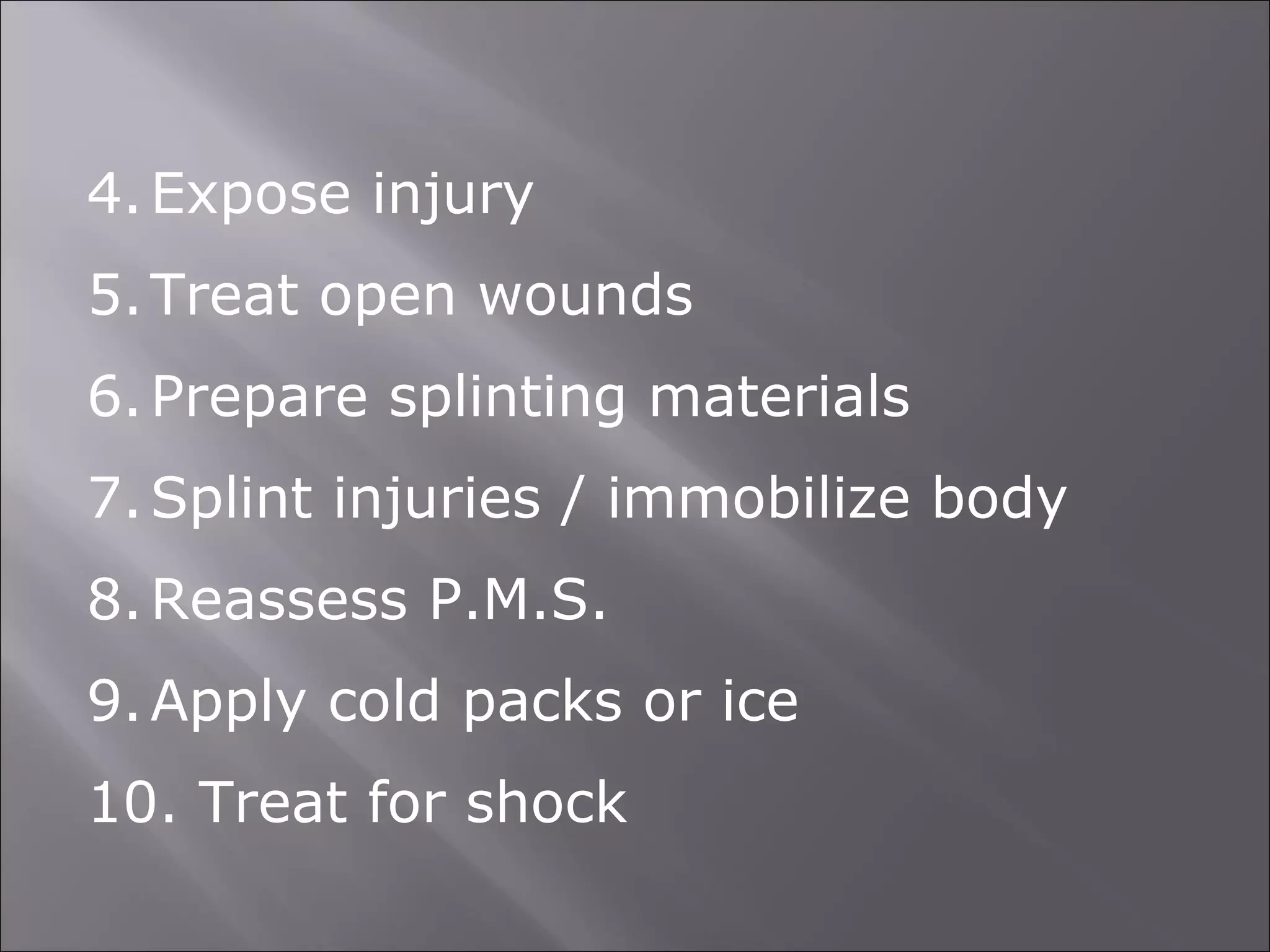 MUSCULOSKELETAL INJURIES | PPT