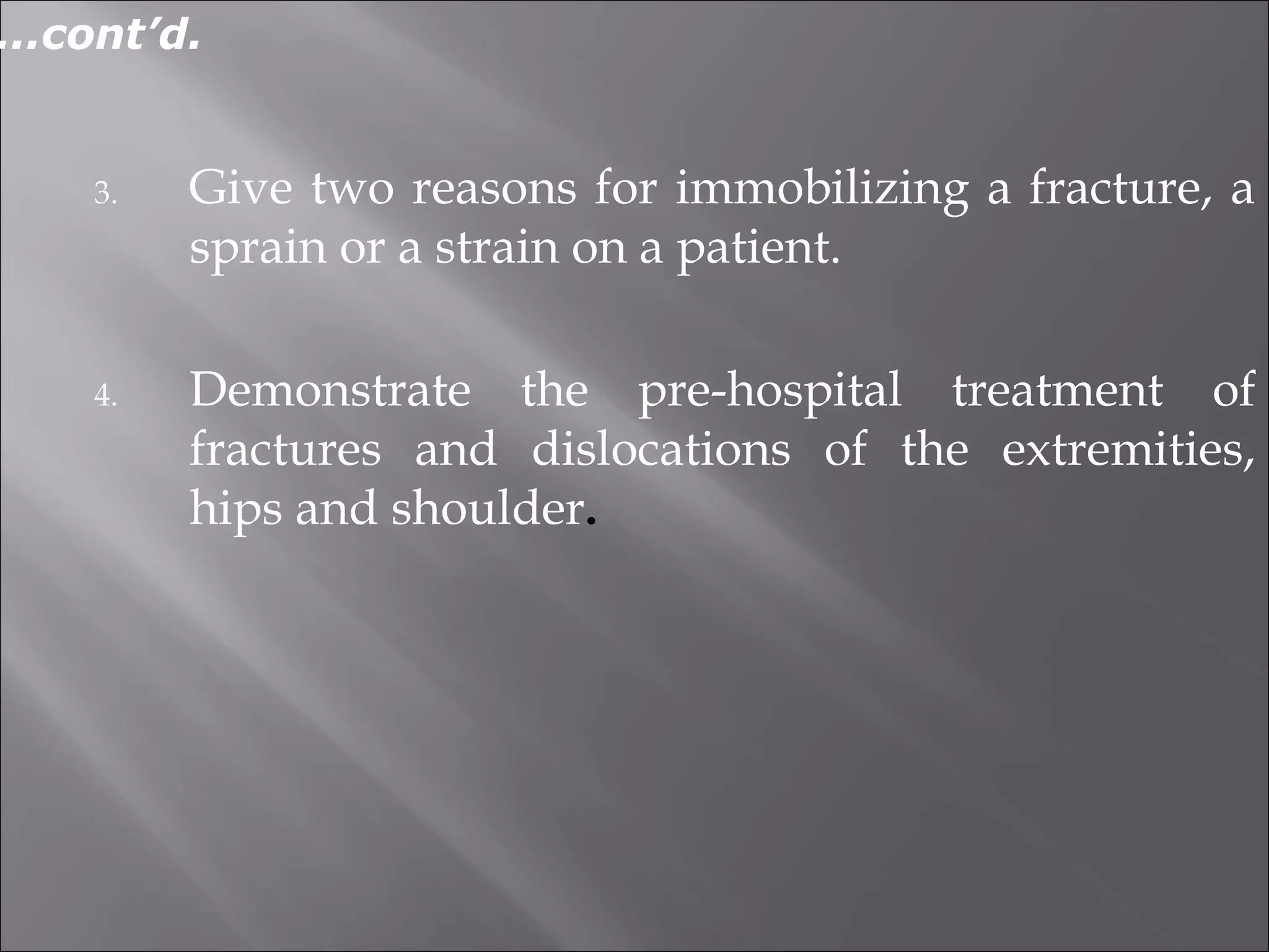 MUSCULOSKELETAL INJURIES | PPT