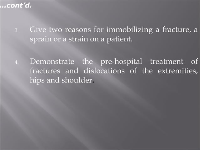 MUSCULOSKELETAL INJURIES | PPT | First Aid | Injuries