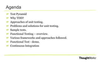 Traversing the Test Pyramid for Android Development | PPT