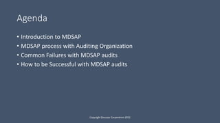 MDSAP Certification: Success and Failures | PPT