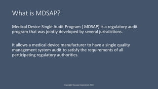 MDSAP Certification: Success and Failures | PPT