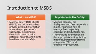 MDS Data sheet.power point presentation related to science | PPTX ...