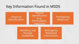 MDS Data sheet.power point presentation related to science | PPTX ...