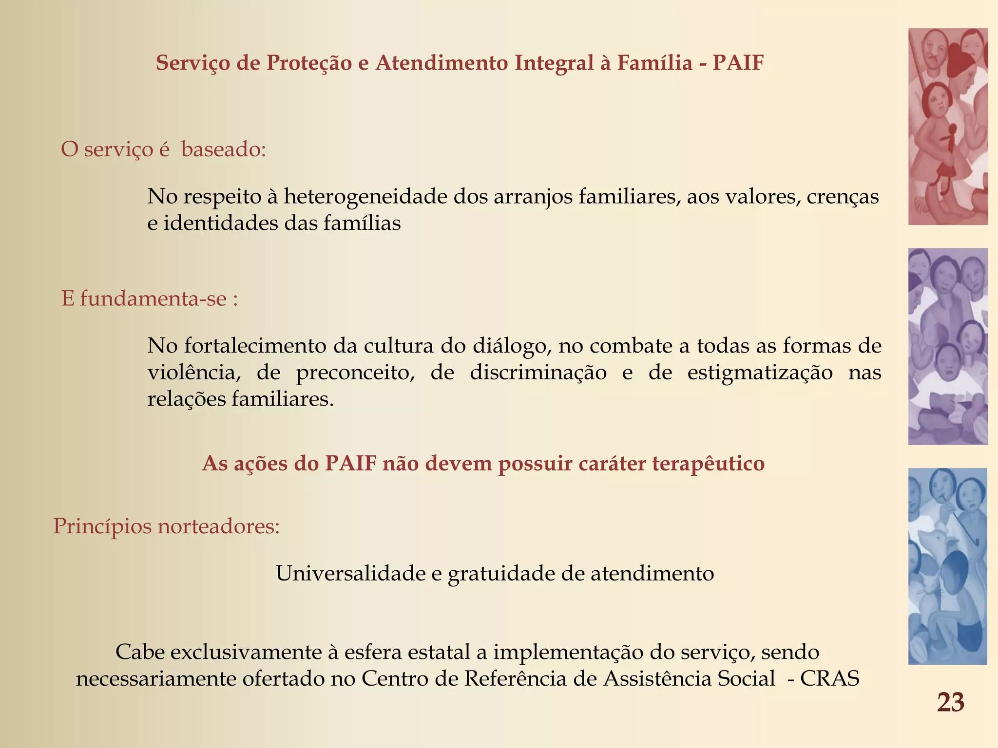 Mds diretrizes pbf acompanhamento familiar no paif | PPT