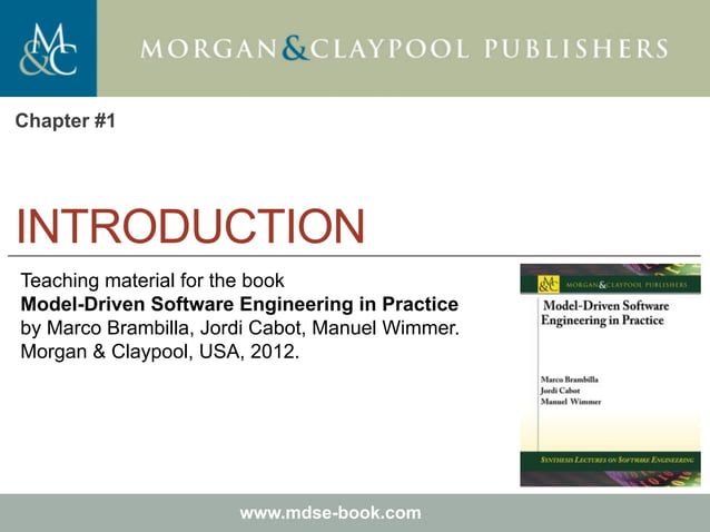Model-Driven Software Engineering in Practice - Chapter 1 - Introduction | PDF