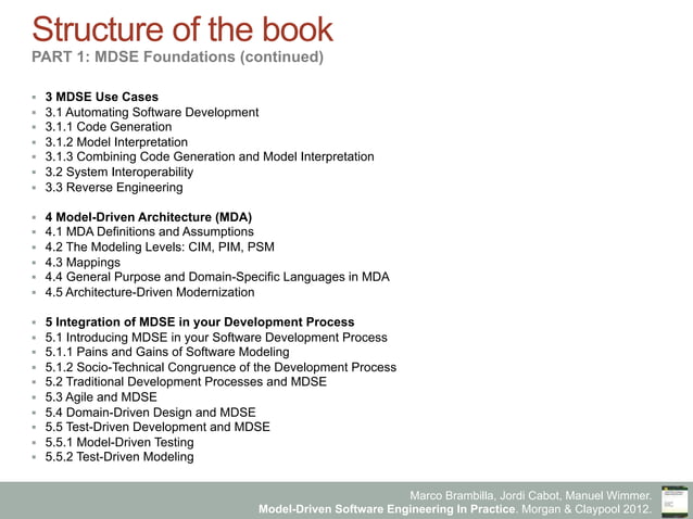 Model-Driven Software Engineering in Practice - Chapter 1 ...