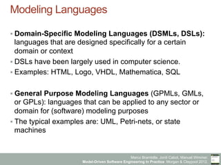 Model-Driven Software Engineering in Practice - Chapter 2 - MDSE Principles | PDF