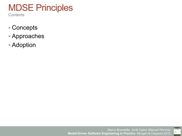 Model-Driven Software Engineering in Practice - Chapter 2 - MDSE Principles | PDF