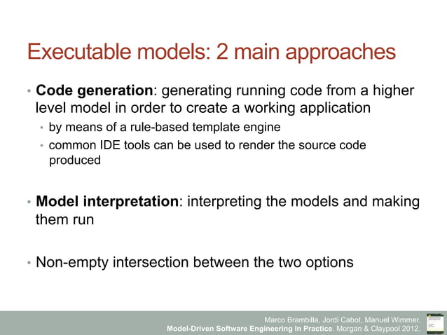 Model-driven Software Engineering in practice: Chapter 3 - MDSE Use cases | PDF