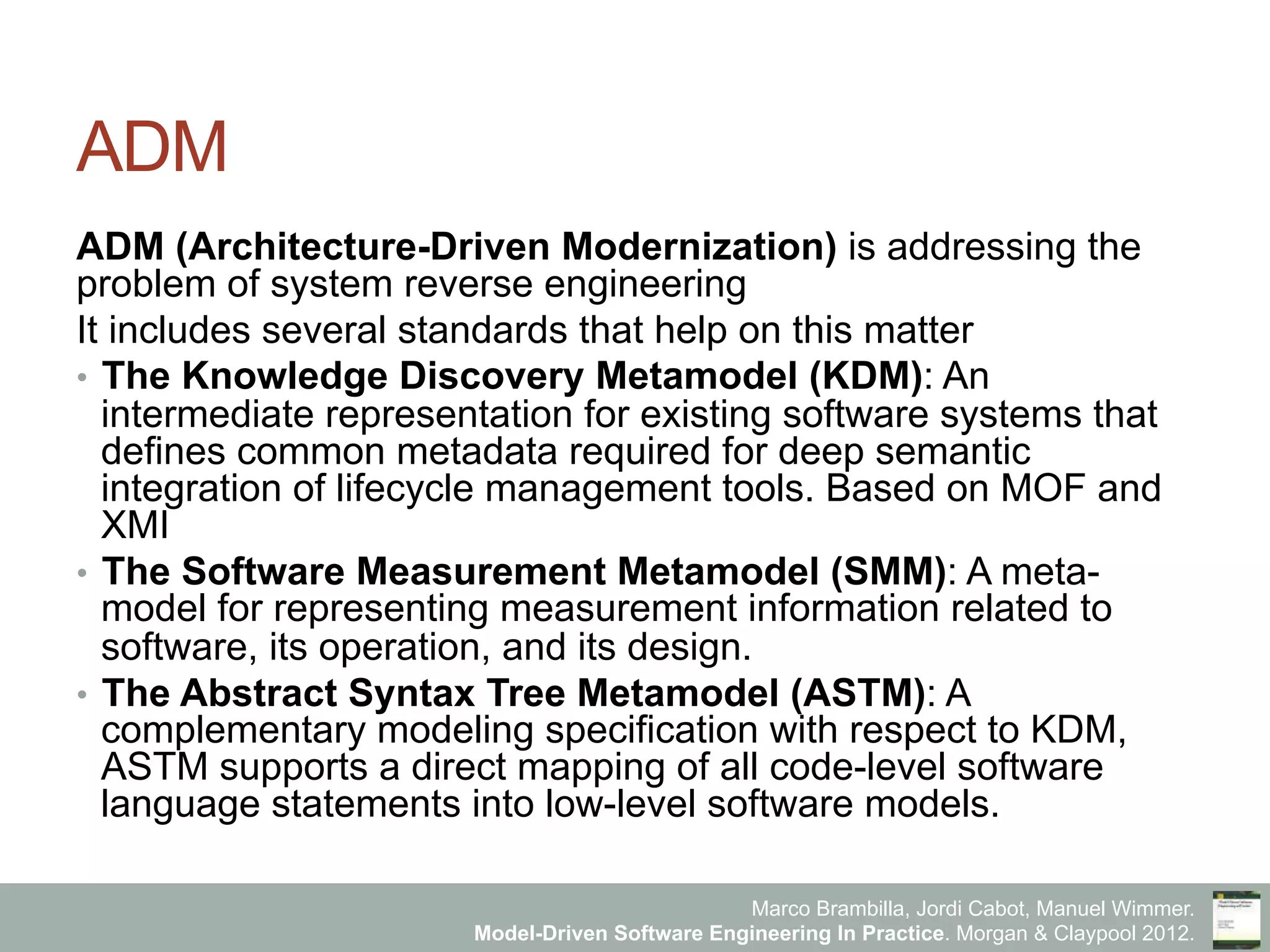 Model-Driven Software Engineering in Practice - Chapter 4 - Model ...