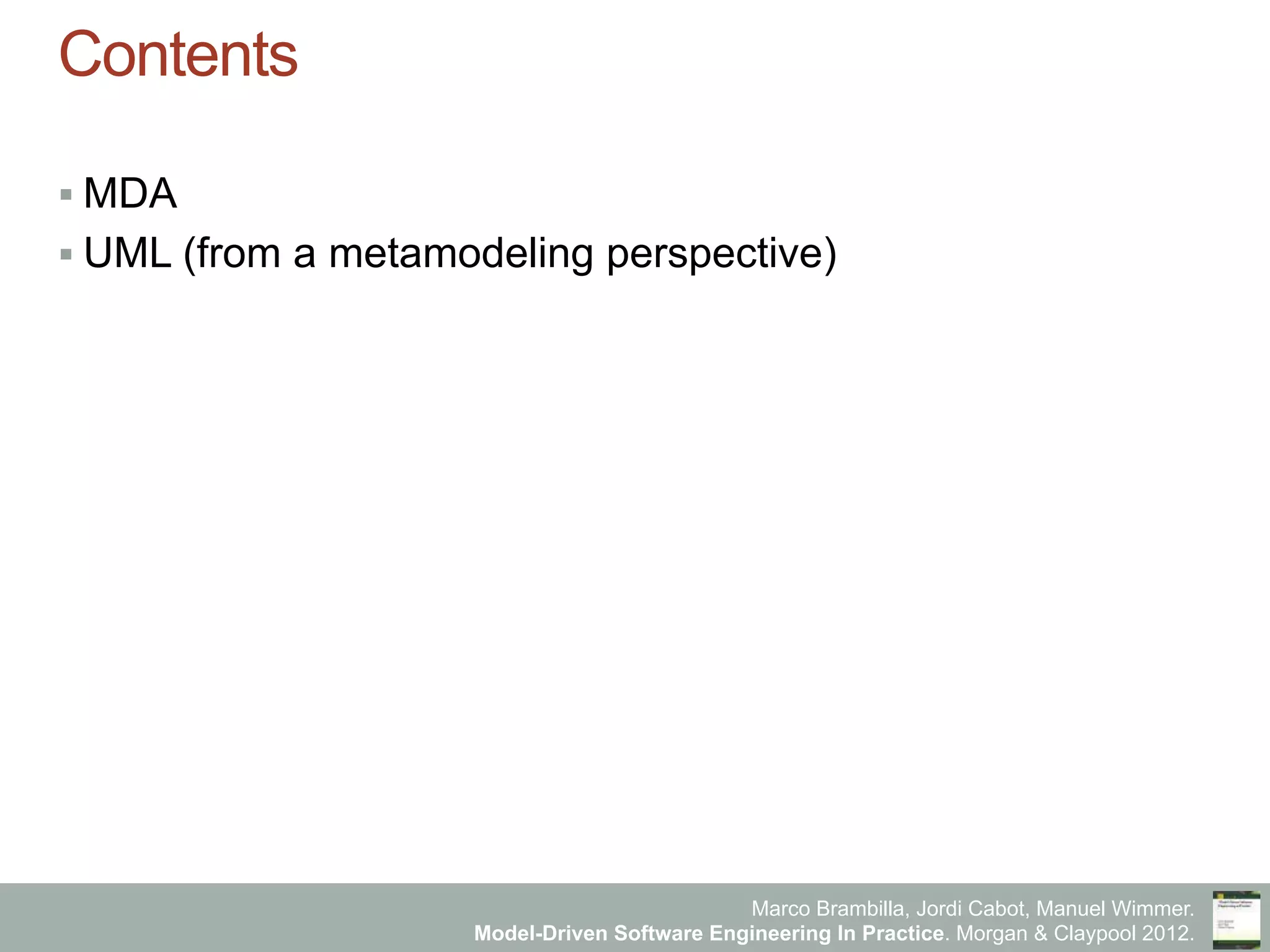 Model-Driven Software Engineering in Practice - Chapter 4 - Model ...