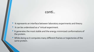 Md simulation and stochastic simulation | PPTX