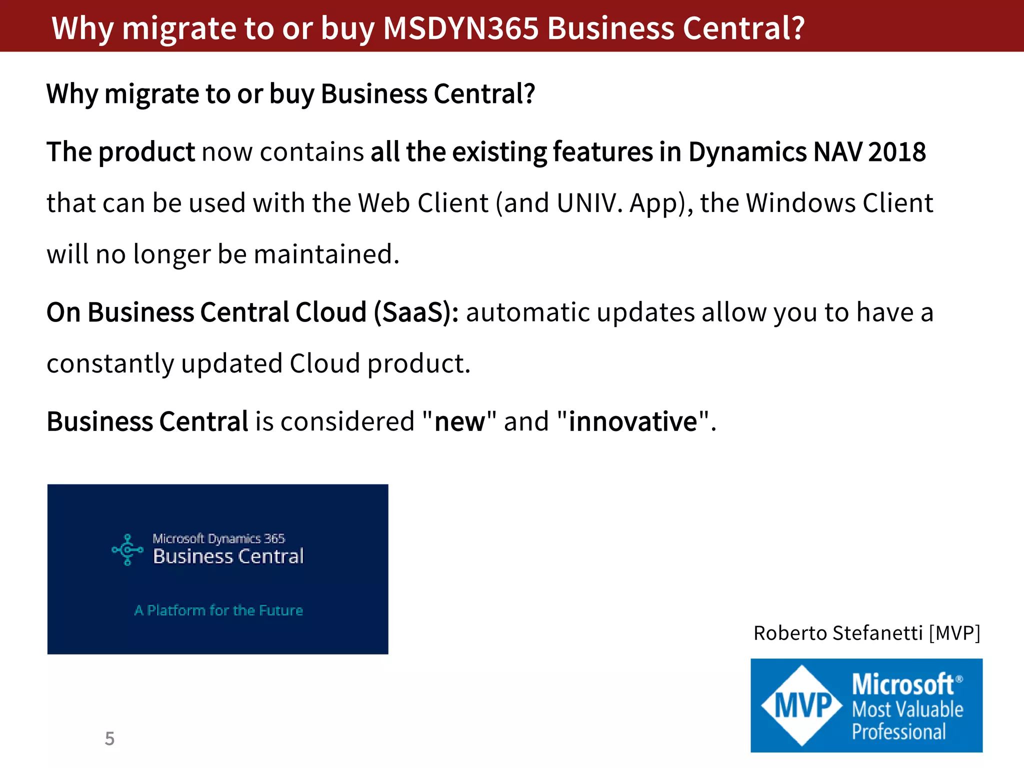 MSDYN365 Business Central On-premise Vs Cloud SaaS | PDF