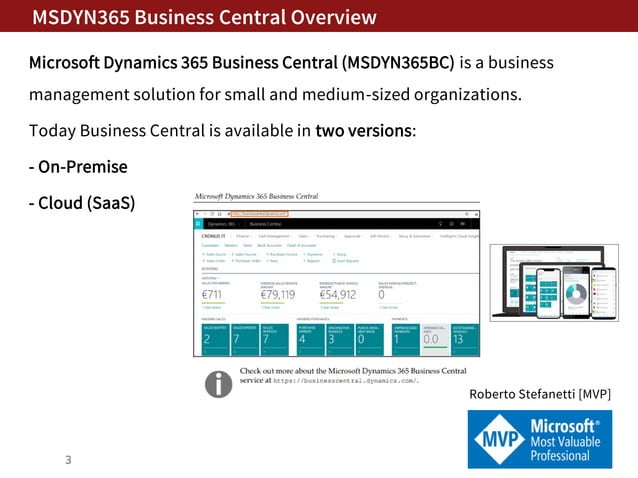 MSDYN365 Business Central On-premise Vs Cloud SaaS | PDF