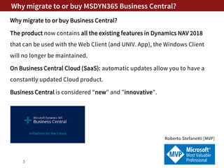 MSDYN365 Business Central On-premise Vs Cloud SaaS | PDF