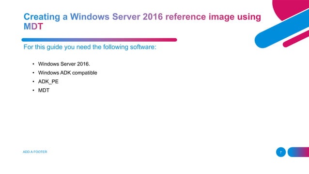 Microsoft deployment toolkit (install and use) | PPTX