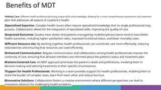 The Multidisciplinary Approach in Health care MDT.pptx