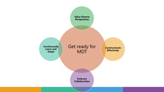 The Multidisciplinary Approach in Health care MDT.pptx