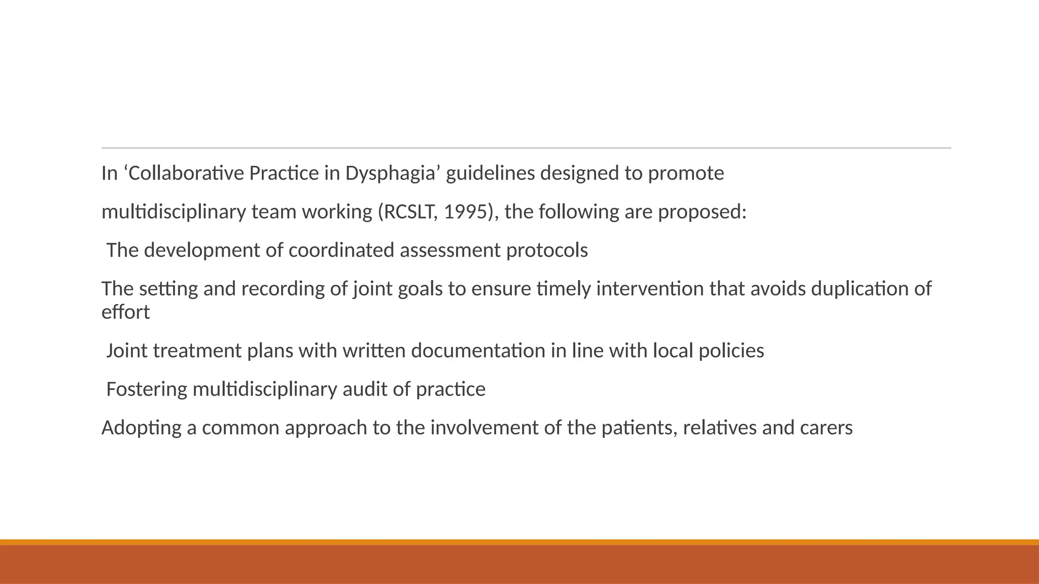MDT presentation used to manage dysphagia.pptx