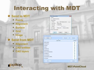 MDT PointCloud | PPT