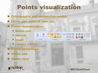 MDT PointCloud | PPT