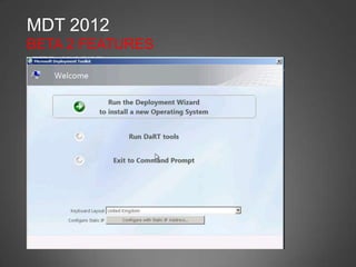 MDT 2012 beta ictivity | PPT | Free Download
