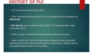 ppt on PLC automation | PPTX