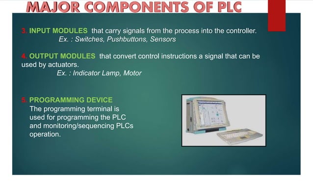ppt on PLC automation | PPTX