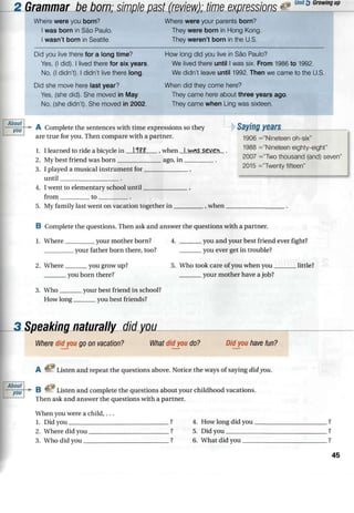 Simple past, present perfect and future. | PDF