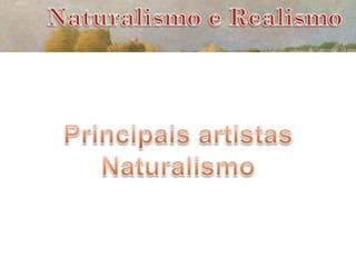 Naturalismo e Realismo na Pintura | PDF