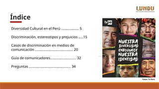 Módulo de capacitación # 1_“PREVENCIÓN DE LA DISCRIMINACIÓN ...