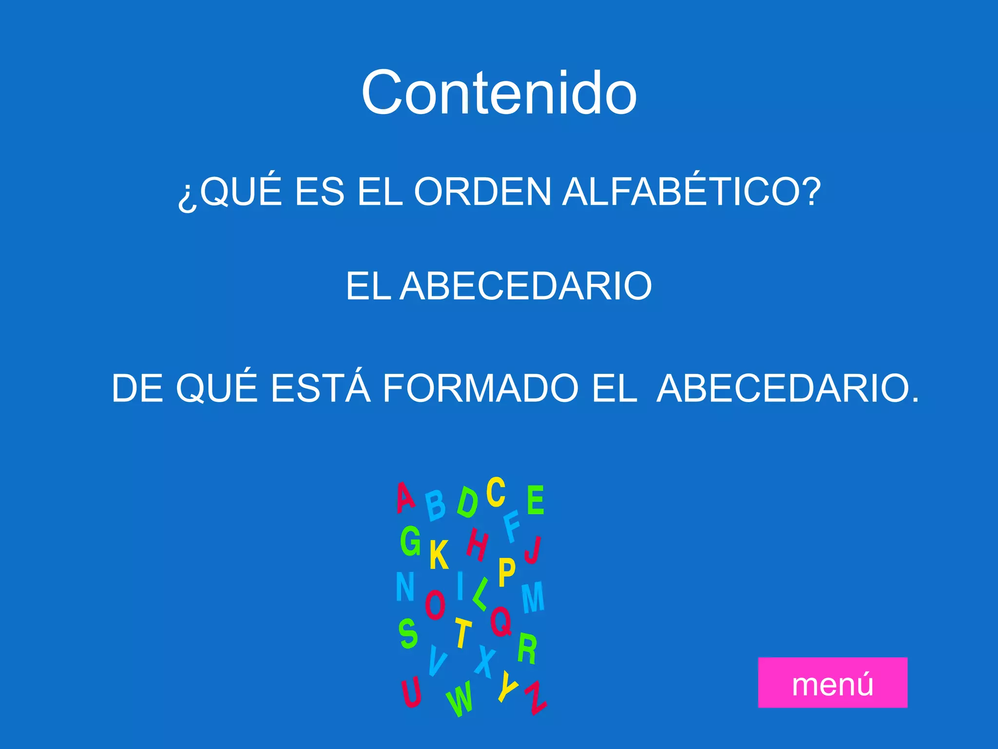 Módulo el orden alfabético | PPT | Descarga Gratuita