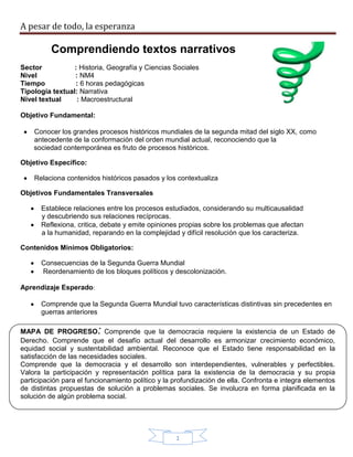 Módulo hist. comprensión lectora | DOCX
