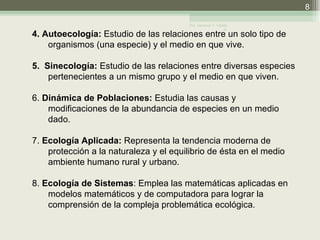 Módulo i generalidades sobre la ecología | PPT
