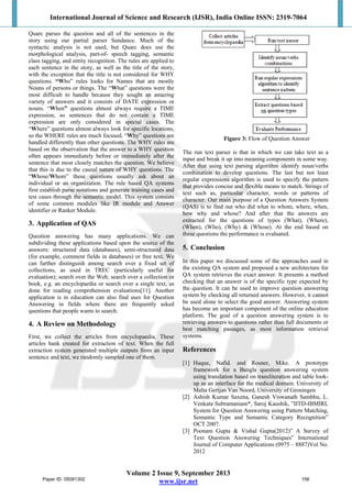 A Review on Novel Scoring System for Identify Accurate Answers for Factoid Questions | PDF