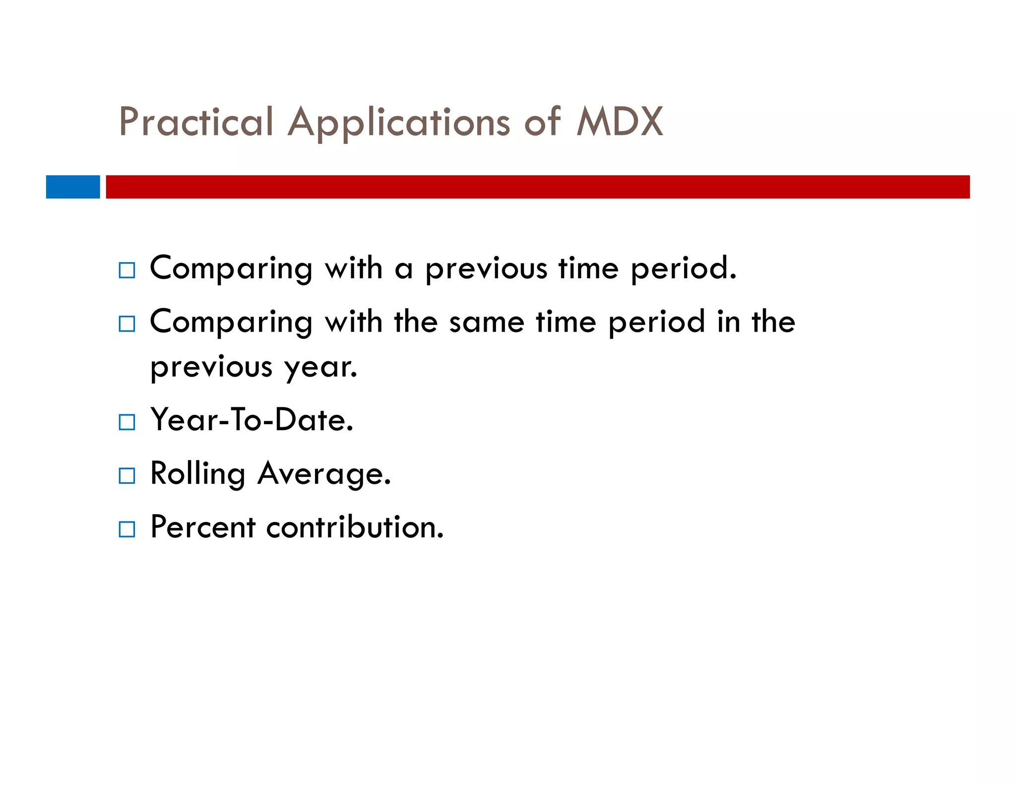 MDX - What BI Developers Need To Know | PDF | Databases | Computer ...
