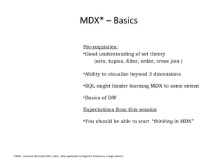 Mdx basics | PPT