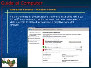 Guida al computer - Lezione 129 - Pannello di Controllo - Windows ...