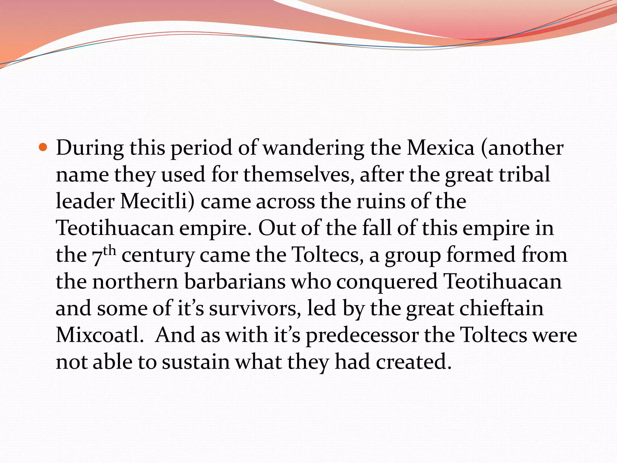 The Rise of the Aztec | PPT