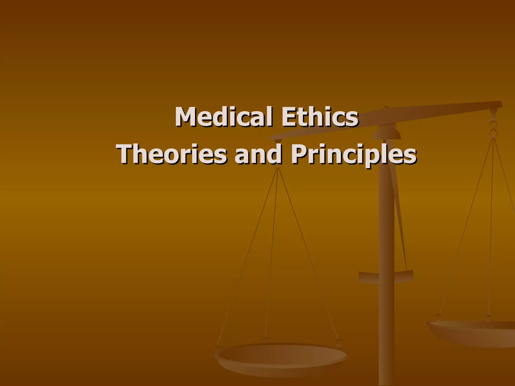 Medical Ethics | PPT