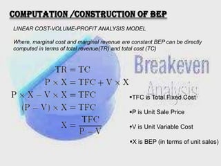 Break Even Analysis | PPTX
